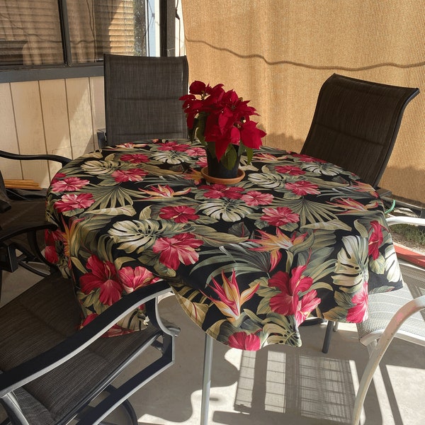 Tropical Tablecloth - Etsy
