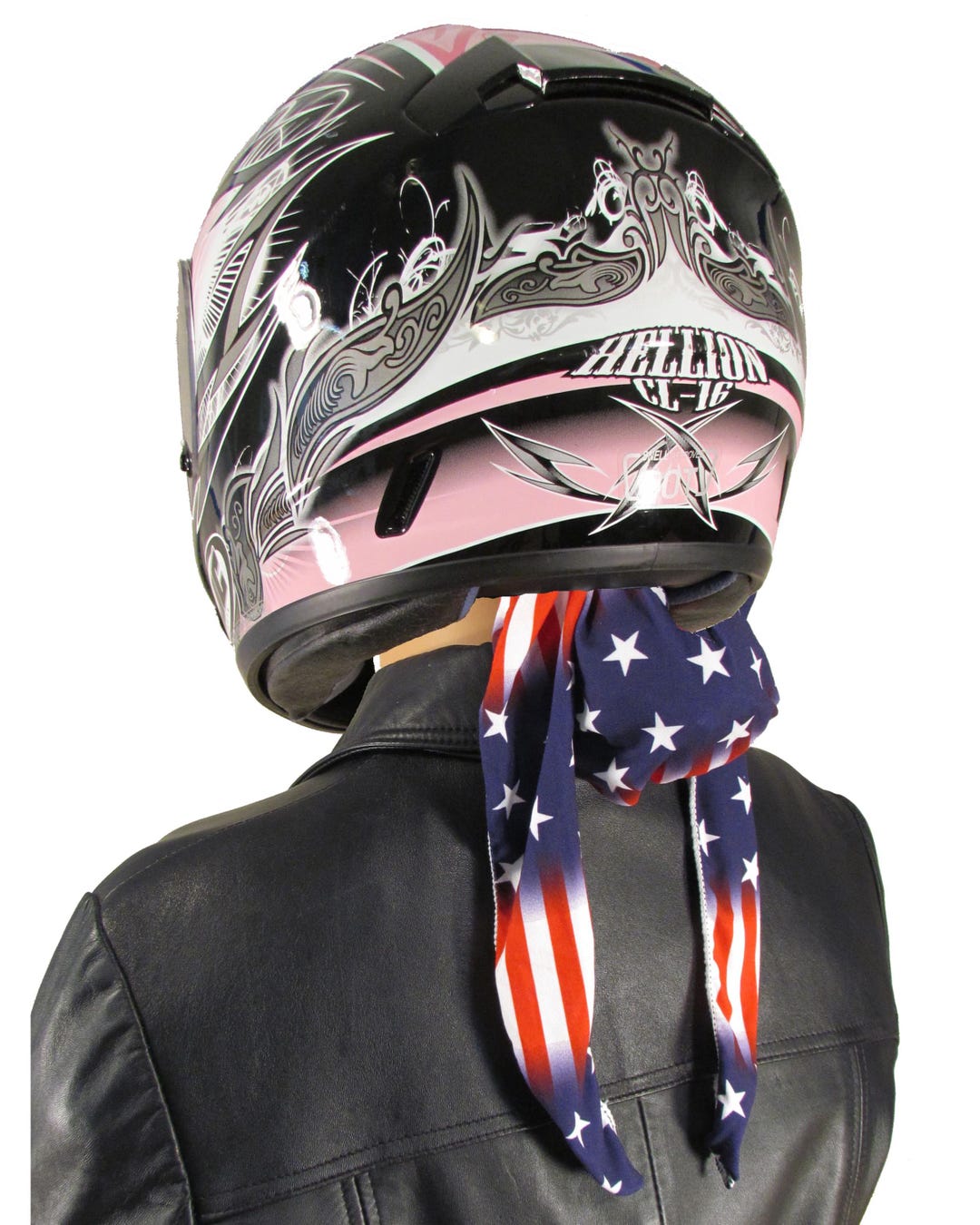 Stars & Stripes Motorcycle Hair Protector, Helmet Liner - Etsy