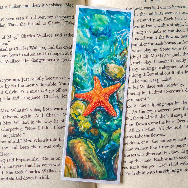 Starfish Bookmark - Etsy
