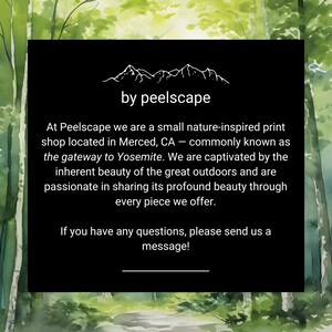 Watercolor Mountain Forest Landscape Bookmark, Outdoorsy Nature ...