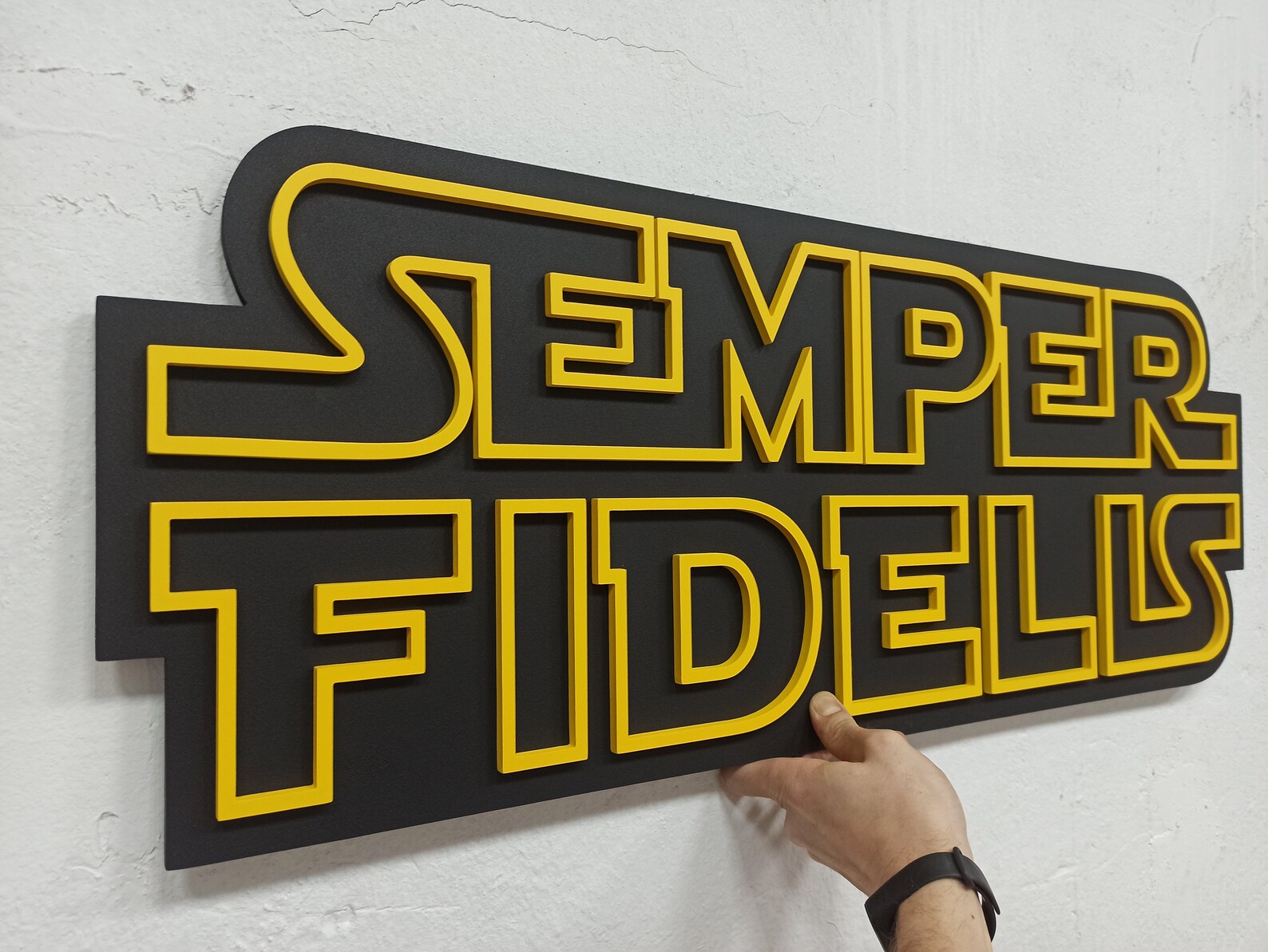 Star Wars Wood Sign Logo Sign Wooden Sign Skywalker Saga | Etsy