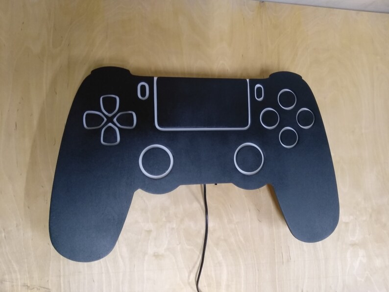 Playstation 4/ Xbox One Controller Lighting Sign Family | Etsy