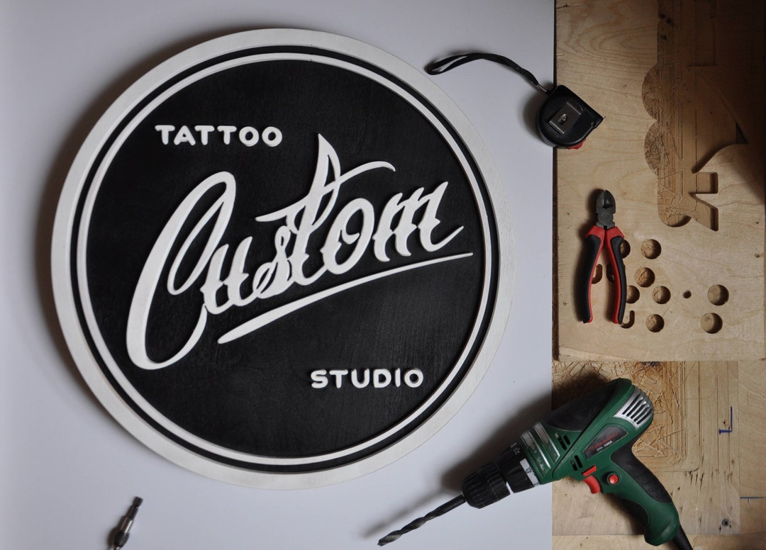 Custom Wood Sign – Personalized Storefront Logo - Handcrafted 3D ...