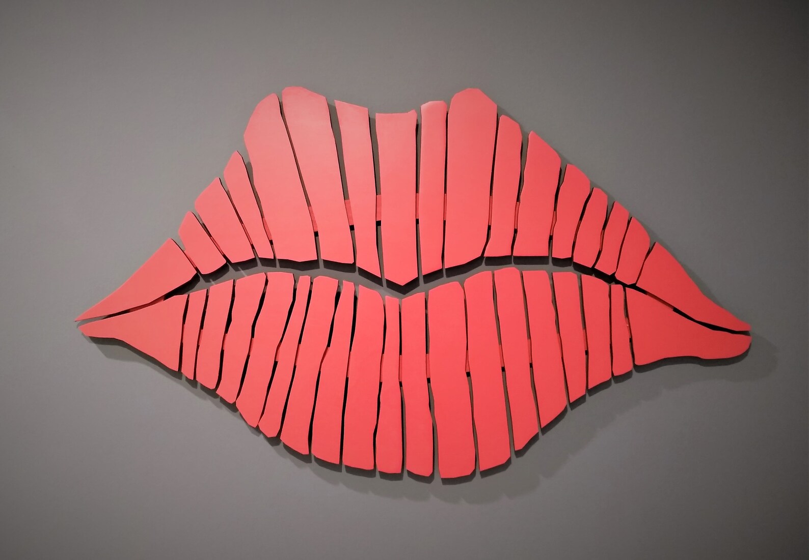 Wood Lips Wall Decor Custom Wooden Sign Famyly Sign Logo - Etsy