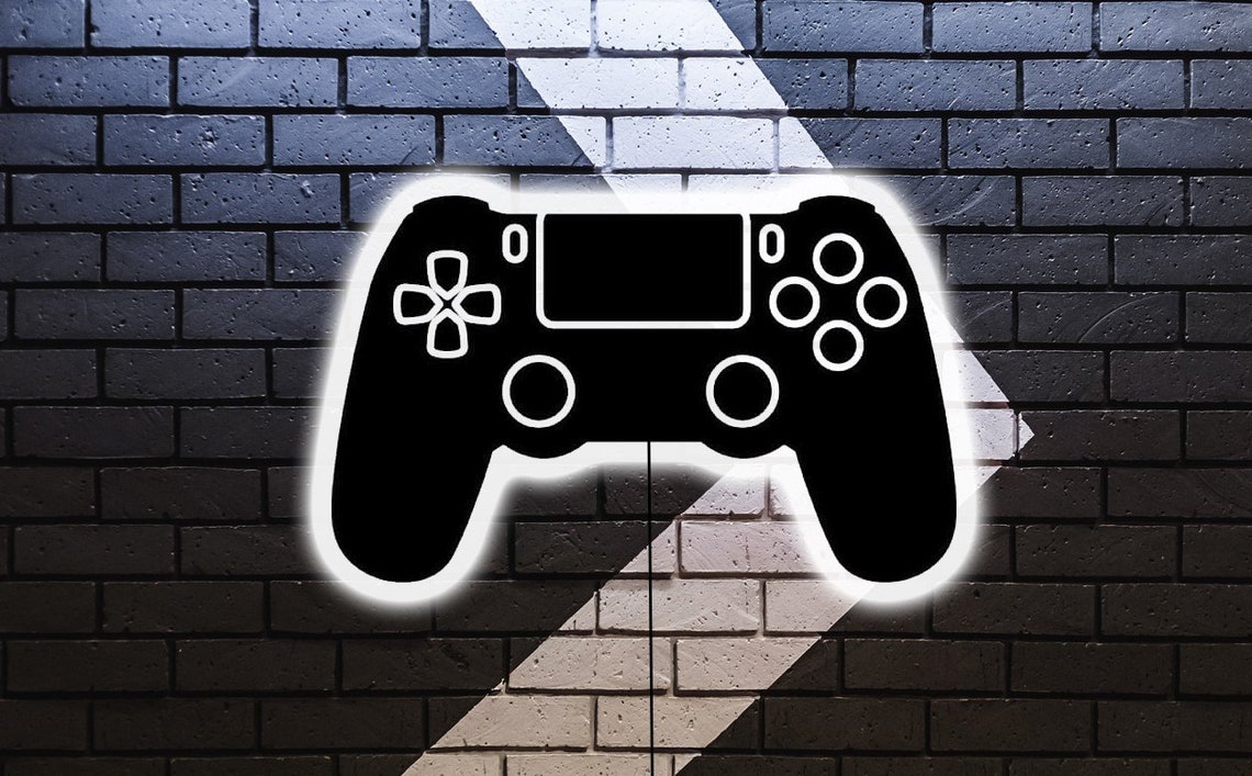 Playstation 4/ Xbox One Controller Lighting Sign Family - Etsy