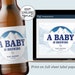 Printable Baby is Brewing Beer Label Template Editable Printable Label ...