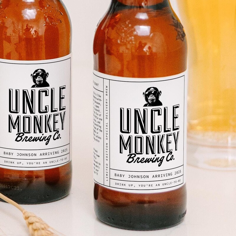 Uncle Announcement - Etsy