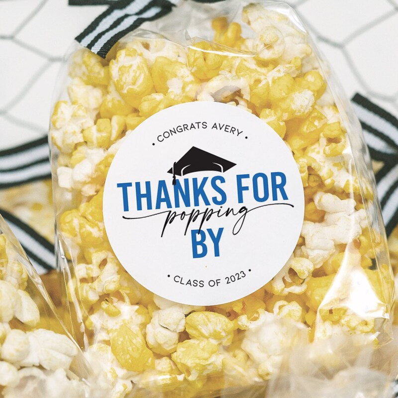 Graduation Popcorn Bags - Etsy