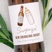 Baby Announcement Beer Label With Optional Carrier A Baby is Brewing ...