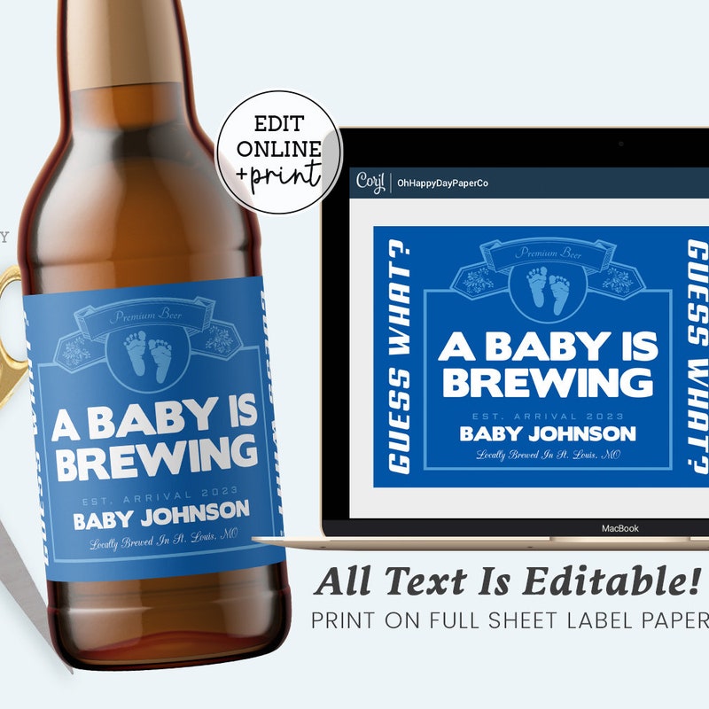 Printable Beer - Etsy