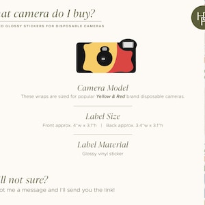 Custom Wrap for Disposable Camera for Lighthouse Coastal Theme ...