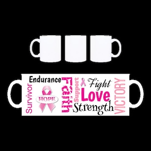 Breast Cancer Survivor Mug, Cancer Survivor Mug, Inspirational Gift, 11 ...