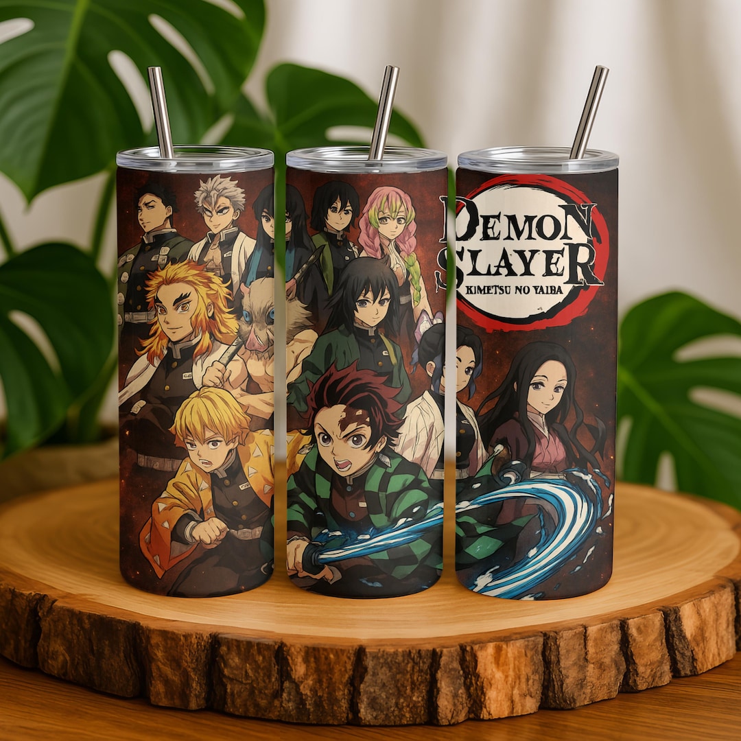 Demon Slayer Anime Tumbler, Hashira Corps, Anime Fan, Cosplay Accessory ...