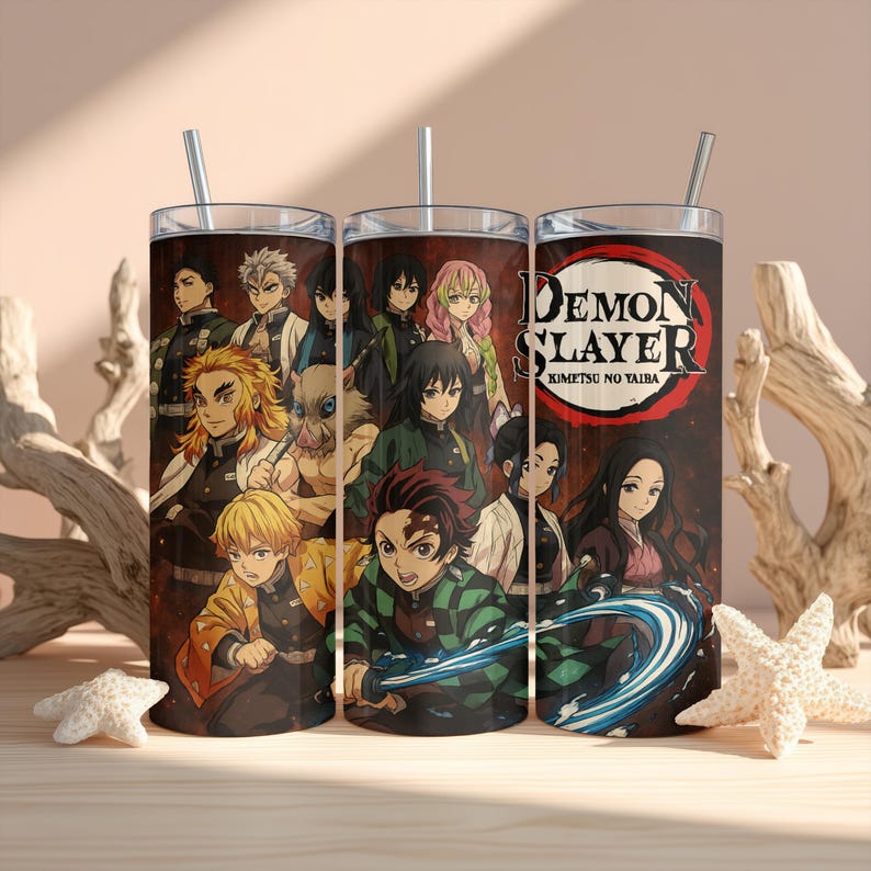Demon Slayer Anime Tumbler, Hashira Corps, Anime Fan, Cosplay Accessory ...