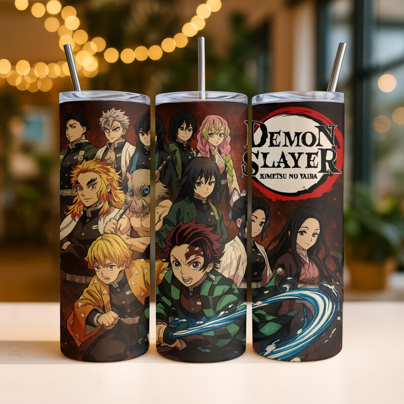 Demon Slayer Anime Tumbler, Hashira Corps, Anime Fan, Cosplay Accessory ...