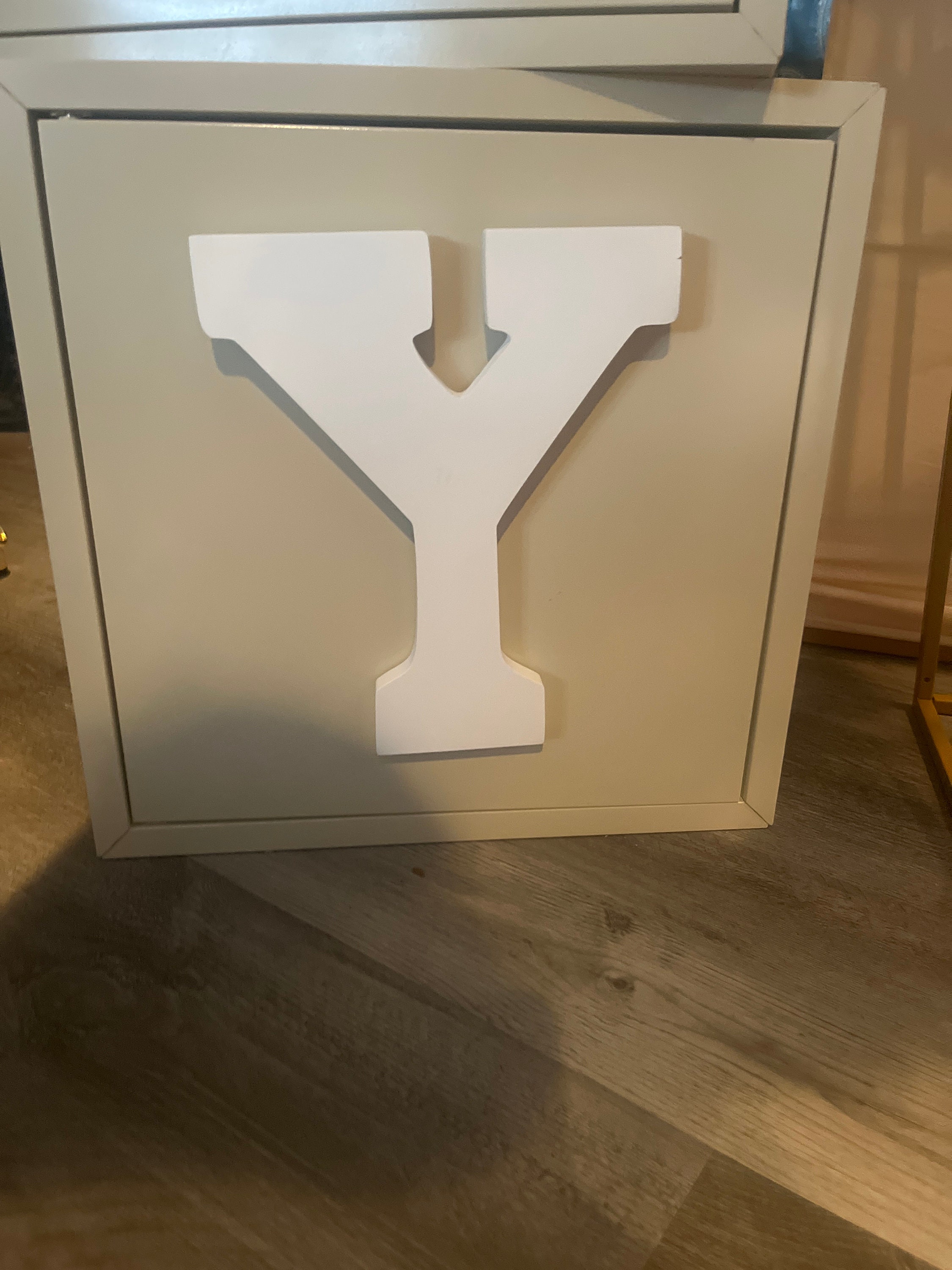 Baby Shower Boxes/cabinets, 14” Block Letters, Large Wooden Alphabet ...