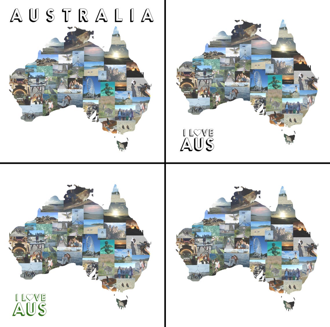 Country Photo Collage | Etsy