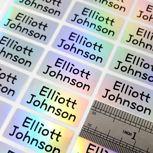 Boy Name Labels Daycare Personalized Waterproof School Name - Etsy