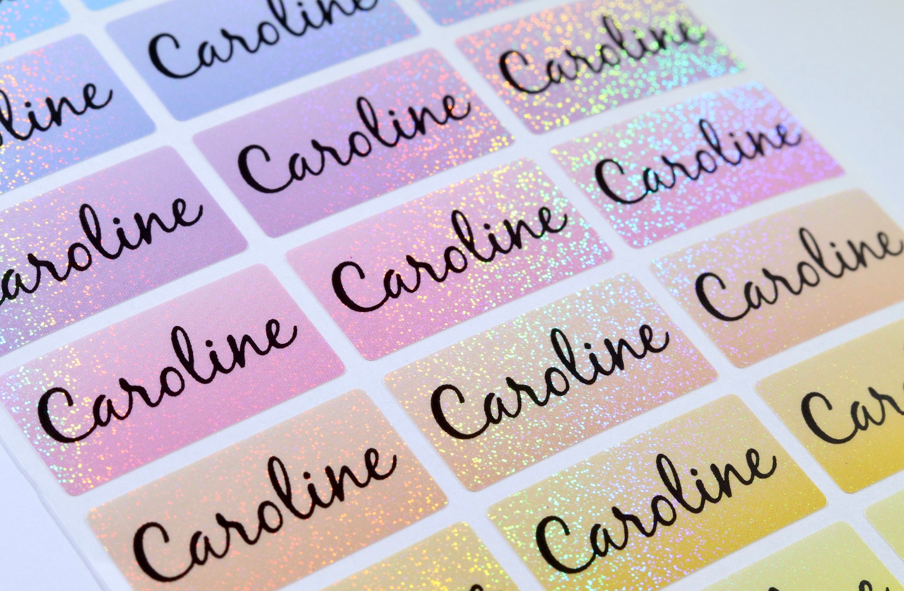 Labels Paper & Party Supplies 46x15mm /Custom Waterproof Color Name ...