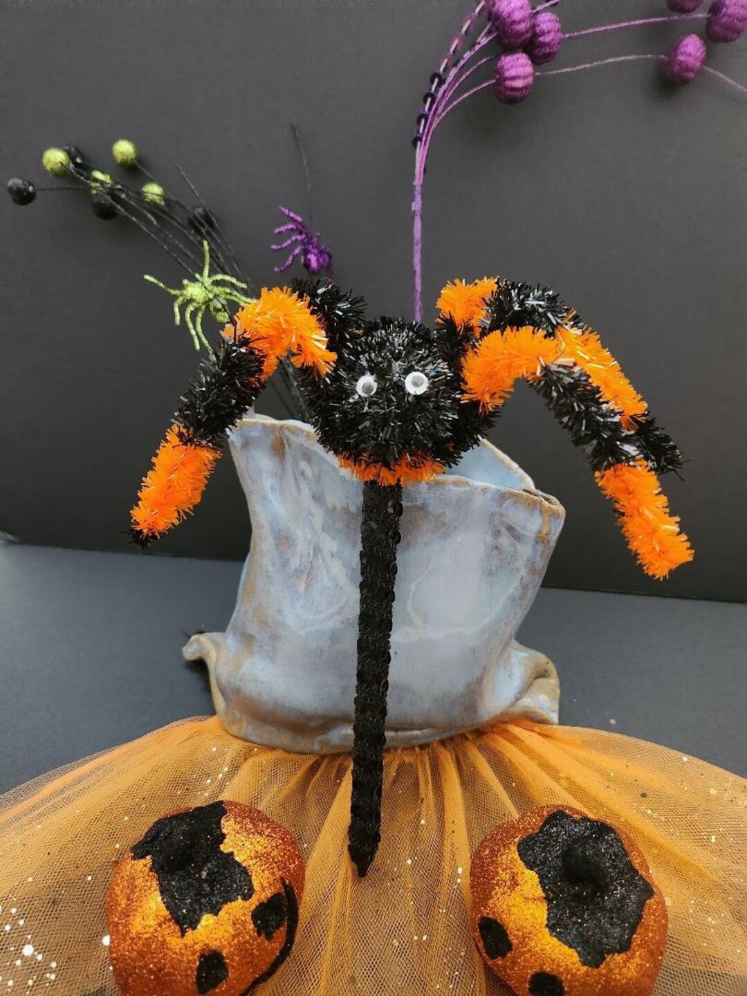 Orange Spider Pen - Etsy