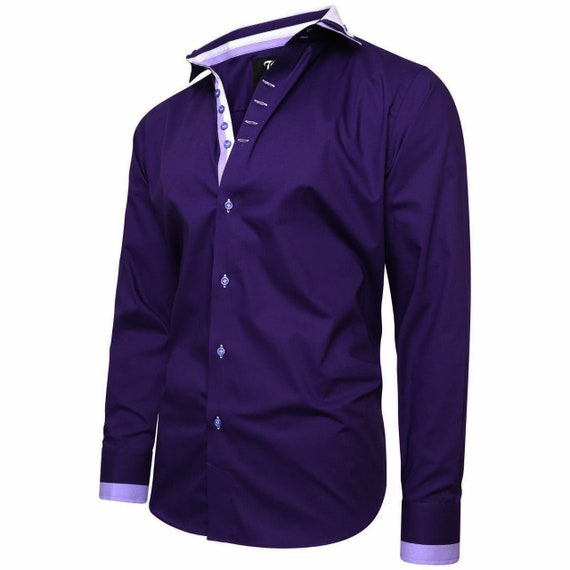 Purple Color Formal Shirt