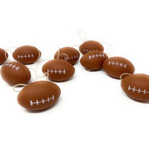Fall Football Garland, Mantel Garland, Football Decor, Tailgate Garland ...