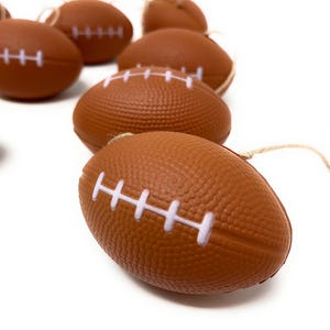 Fall Football Garland, Mantel Garland, Football Decor, Tailgate Garland ...