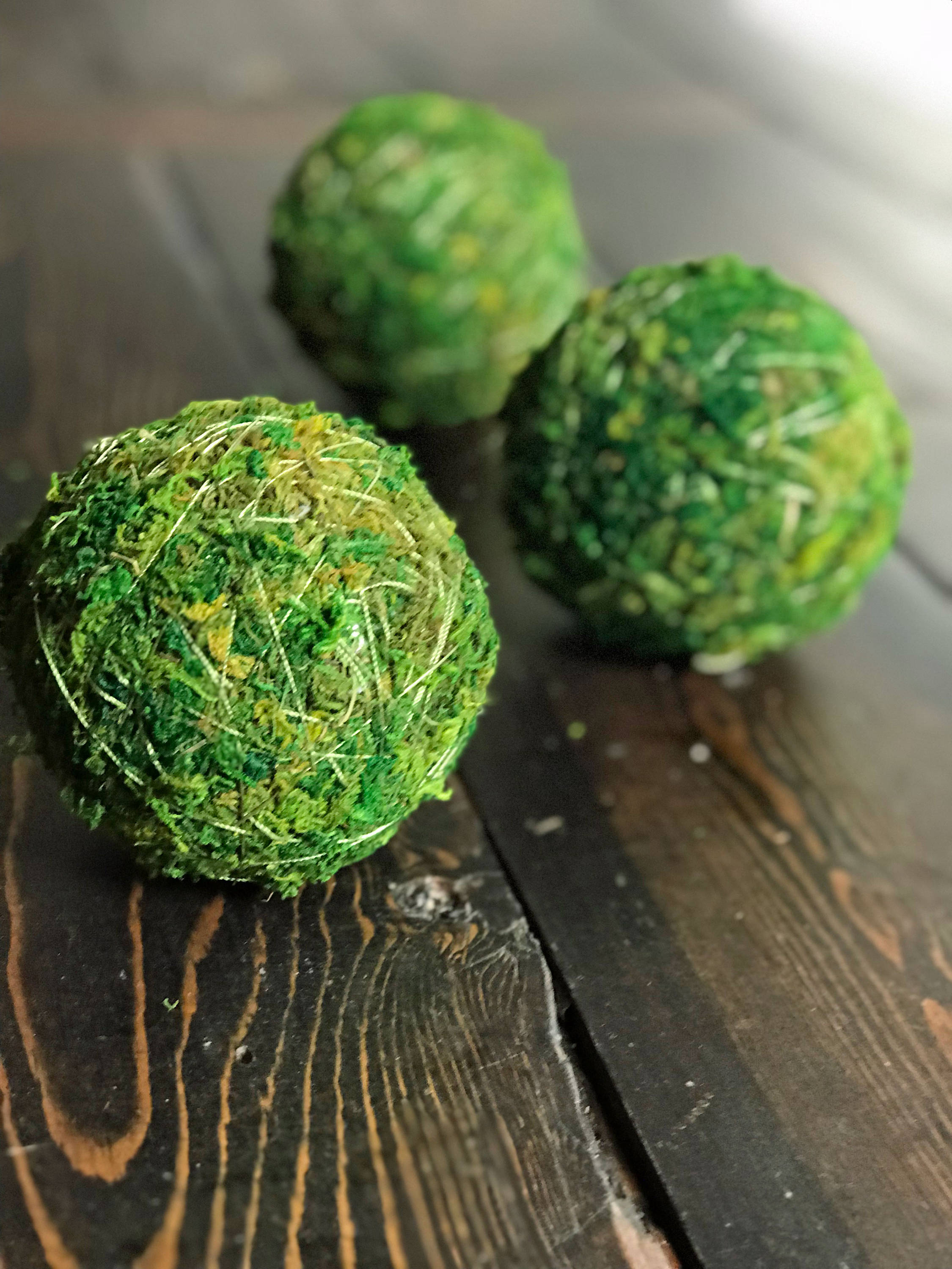 Moss Balls-Decorative Sphere Orb for Vase Bowl Fillers or | Etsy