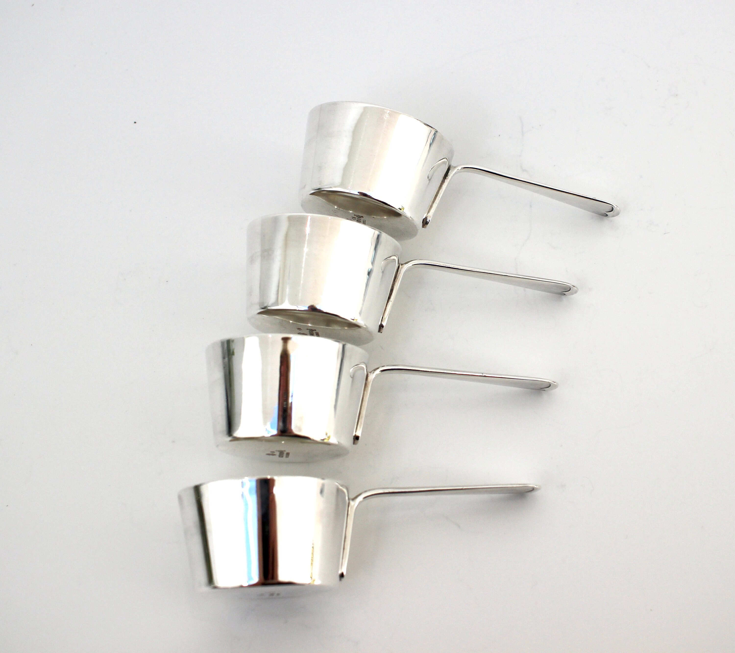 4 Antique Spirit Cups Formed as Long Handled Pans Between - Etsy UK