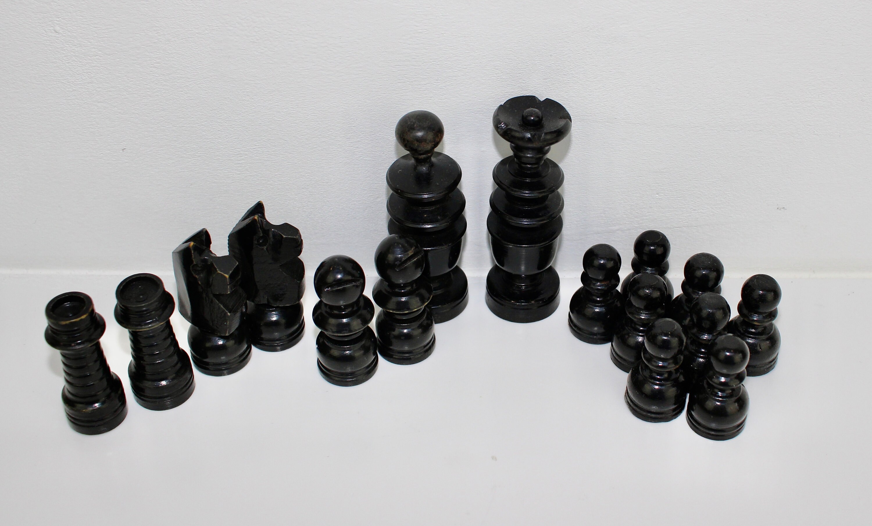Regence Pattern Chess Set, French Style Chess Pieces, Late 19th Century ...