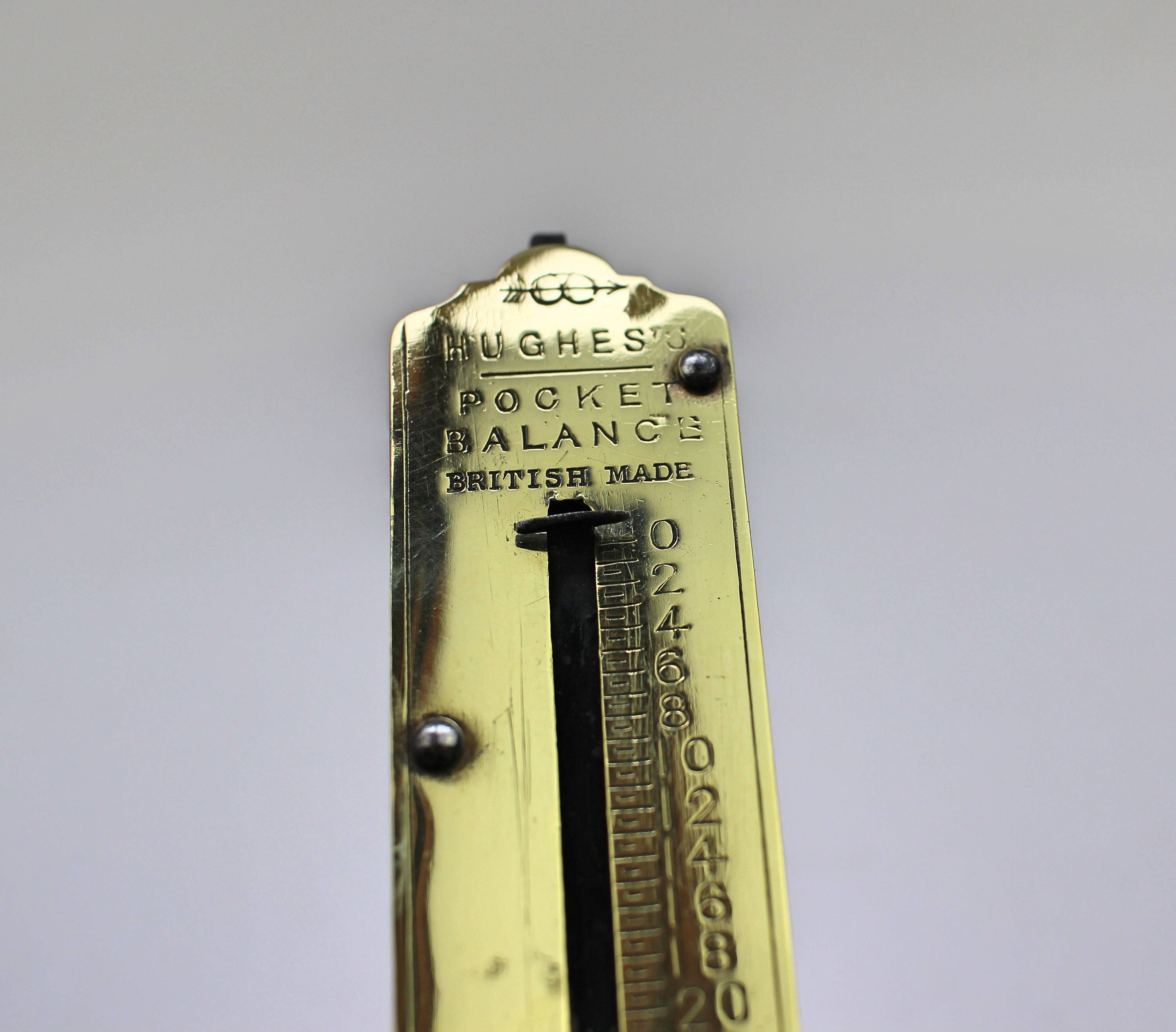 Antique Hughes Pocket Spring Balance Scales Fishing Scales 25 - Etsy UK