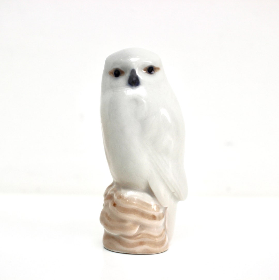 Royal Copenhagen Snowy Owl, Model Number 1741 - Etsy