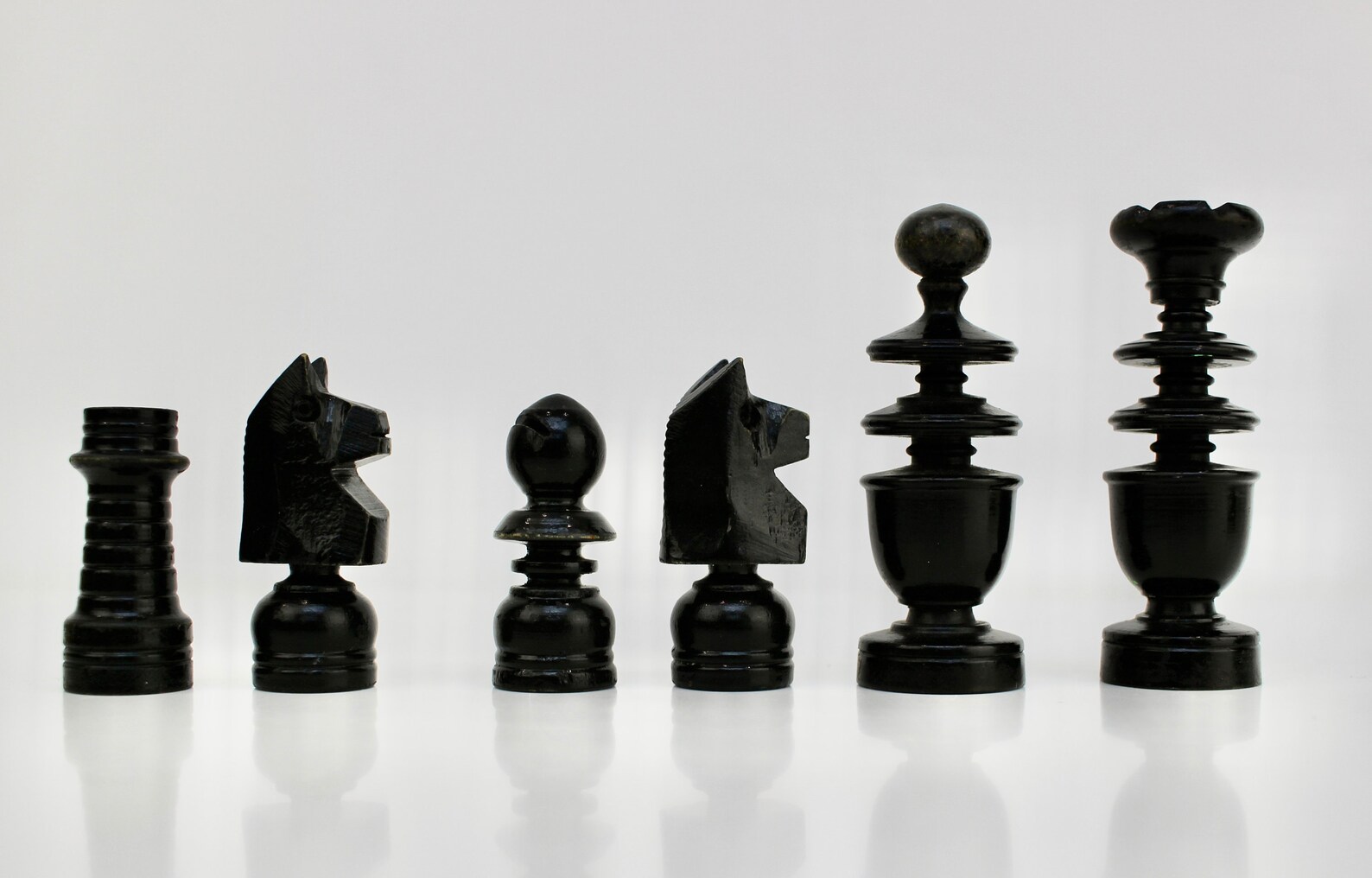 Regence Pattern Chess Set, French Style Chess Pieces, Late 19th Century ...