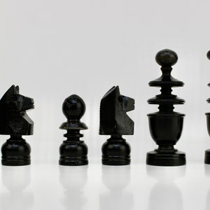 Regence Pattern Chess Set, French Style Chess Pieces, Late 19th Century ...