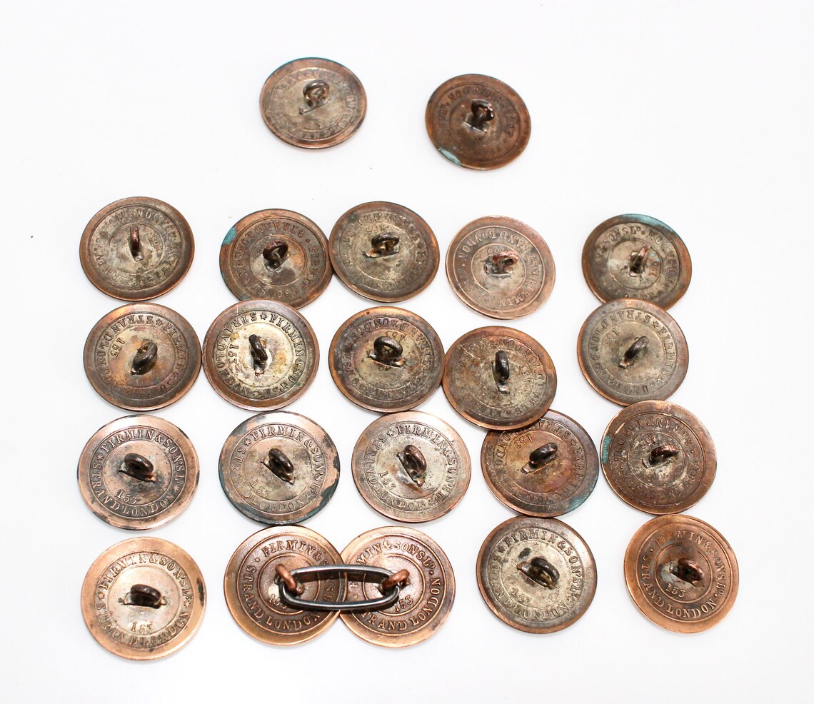 22 Firmin & Sons Ltd British Livery Buttons, 153 the Strand London - Etsy