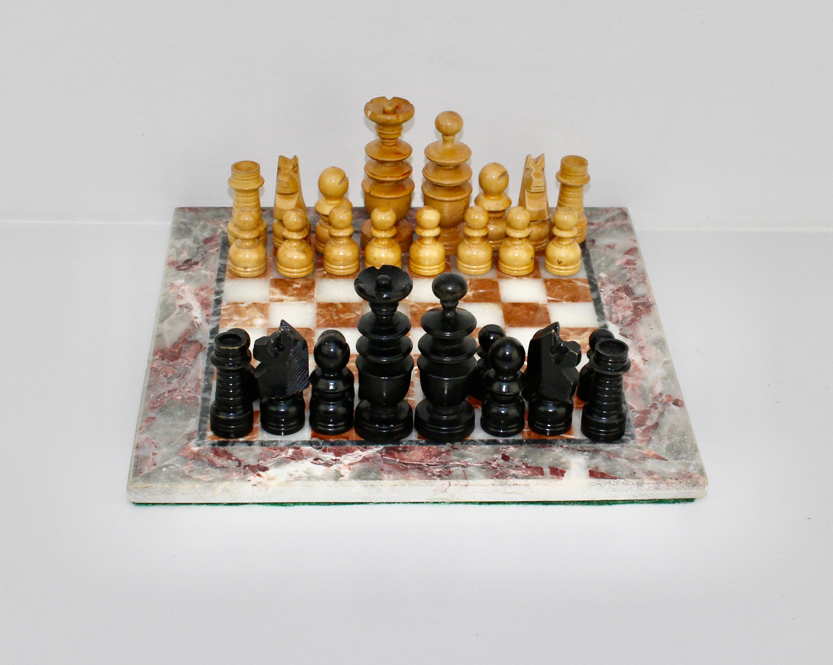 Regence Pattern Chess Set, French Style Chess Pieces, Late 19th Century ...