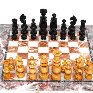Regence Pattern Chess Set, French Style Chess Pieces, - Etsy