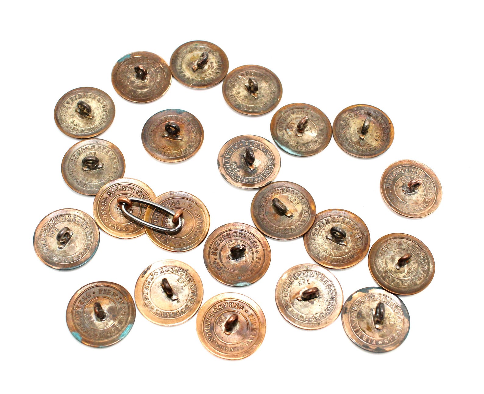 22 Firmin & Sons Ltd British Livery Buttons, 153 the Strand London - Etsy