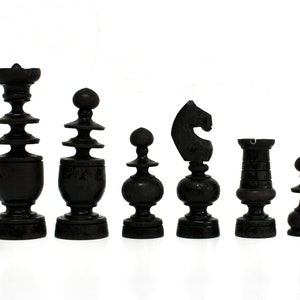 Regence Pattern Chess Set, French Style Chess Pieces, - Etsy