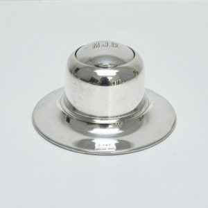 Art Deco Ships Inkwell, Unusual Eyelid Opening Inkwell - Etsy UK