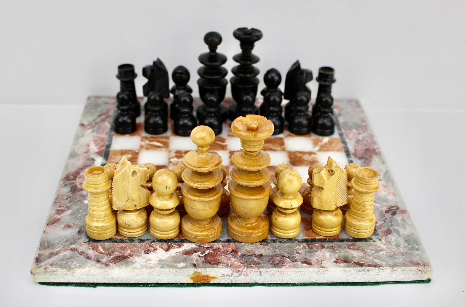Regence Pattern Chess Set, French Style Chess Pieces, Late 19th Century ...