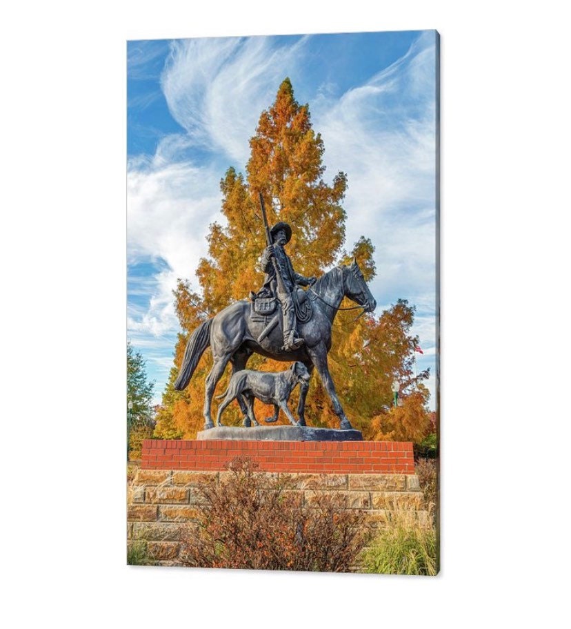 Fort Smith Monument Print Arkansas Wall Art Bass Reeves | Etsy