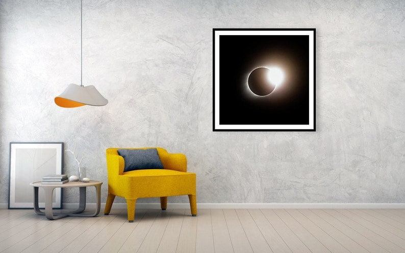 Total Solar Eclipse 8.21.2017 Wall Art Print | Etsy
