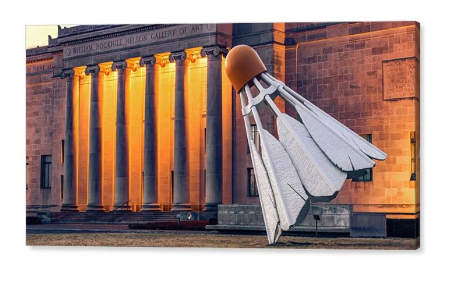 Kansas City Shuttlecock Nelson Atkins Museum Panorama - Etsy