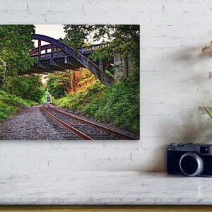 Cotter Concrete Arch Bridge, Arkansas, Ozark Mountains, Railroad Tracks ...
