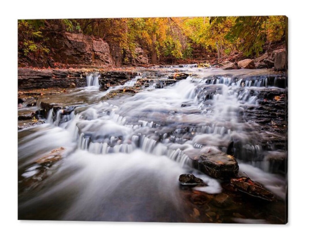 Dublin Ohio River, Hayden Falls River, Autumn Landscape, Columbus Ohio ...