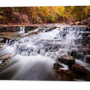 Dublin Ohio River, Hayden Falls River, Autumn Landscape, Columbus Ohio ...