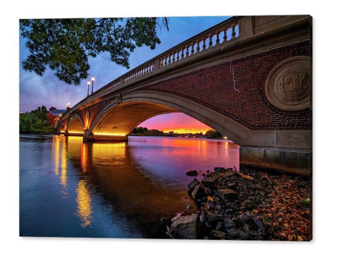 Weeks Footbridge, Boston Cambridge, Charles River, New England ...