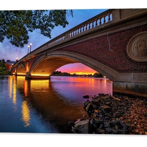 Weeks Footbridge, Boston Cambridge, Charles River, New England ...