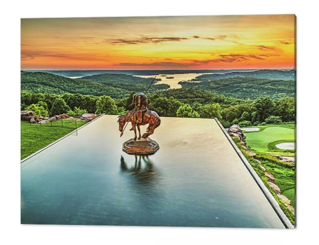 Table Rock Lake Sunset, Branson Missouri, End of the Trail, Ozark ...